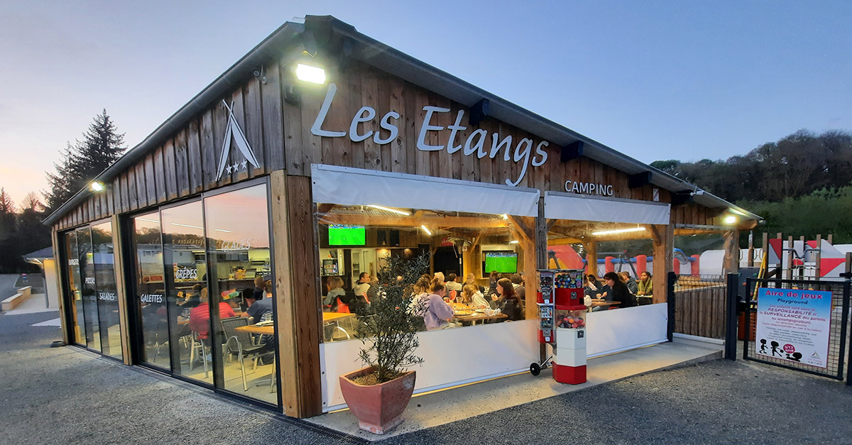 Burgers, pizzas, salades, snack à Lantic - La Paillote Les Etangs